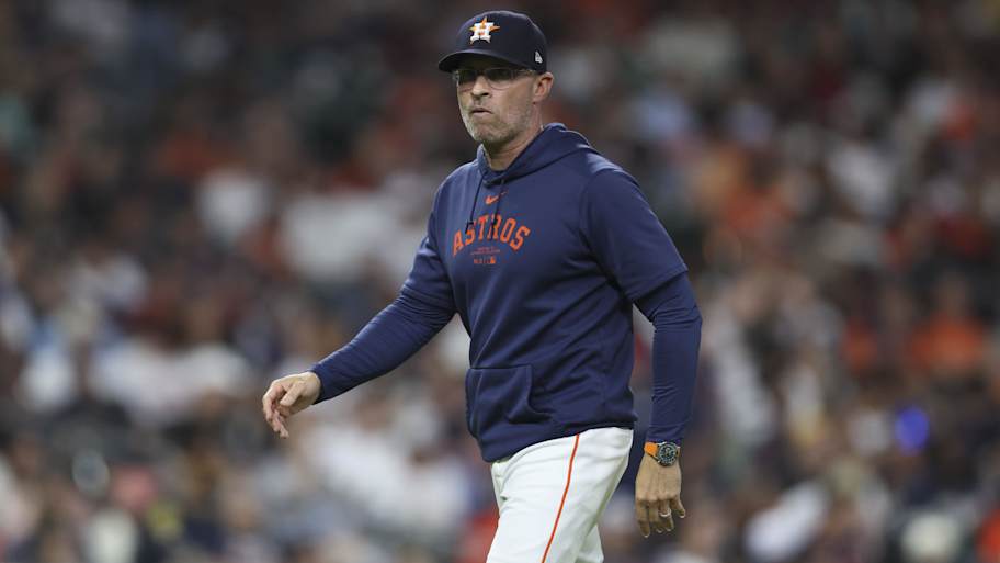 Astros Manager Provides Disheartening Update on Status of Injured ...