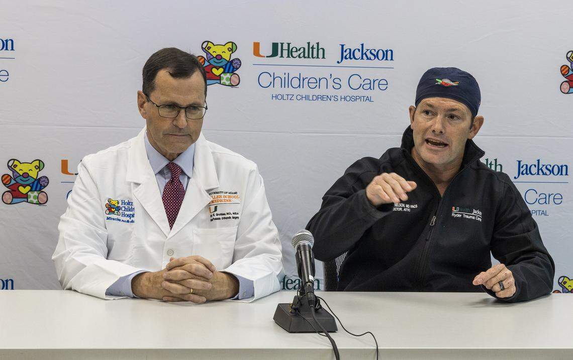 Boy bitten by shark in the Keys came close to losing his leg, Miami ...