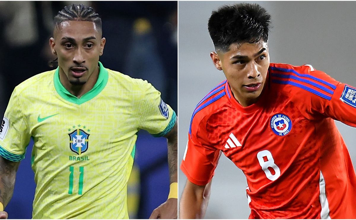 Brazil vs Chile: Lineups for Matchday 17 of South American 2026 World ...