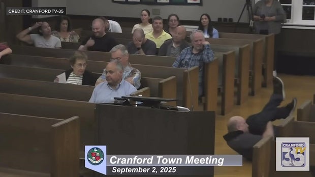 Video of a man breakdancing at a New Jersey town hall meeting is going ...