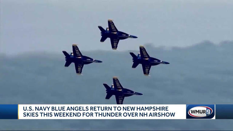 Navy Blue Angels ready to take to skies over New Hampshire