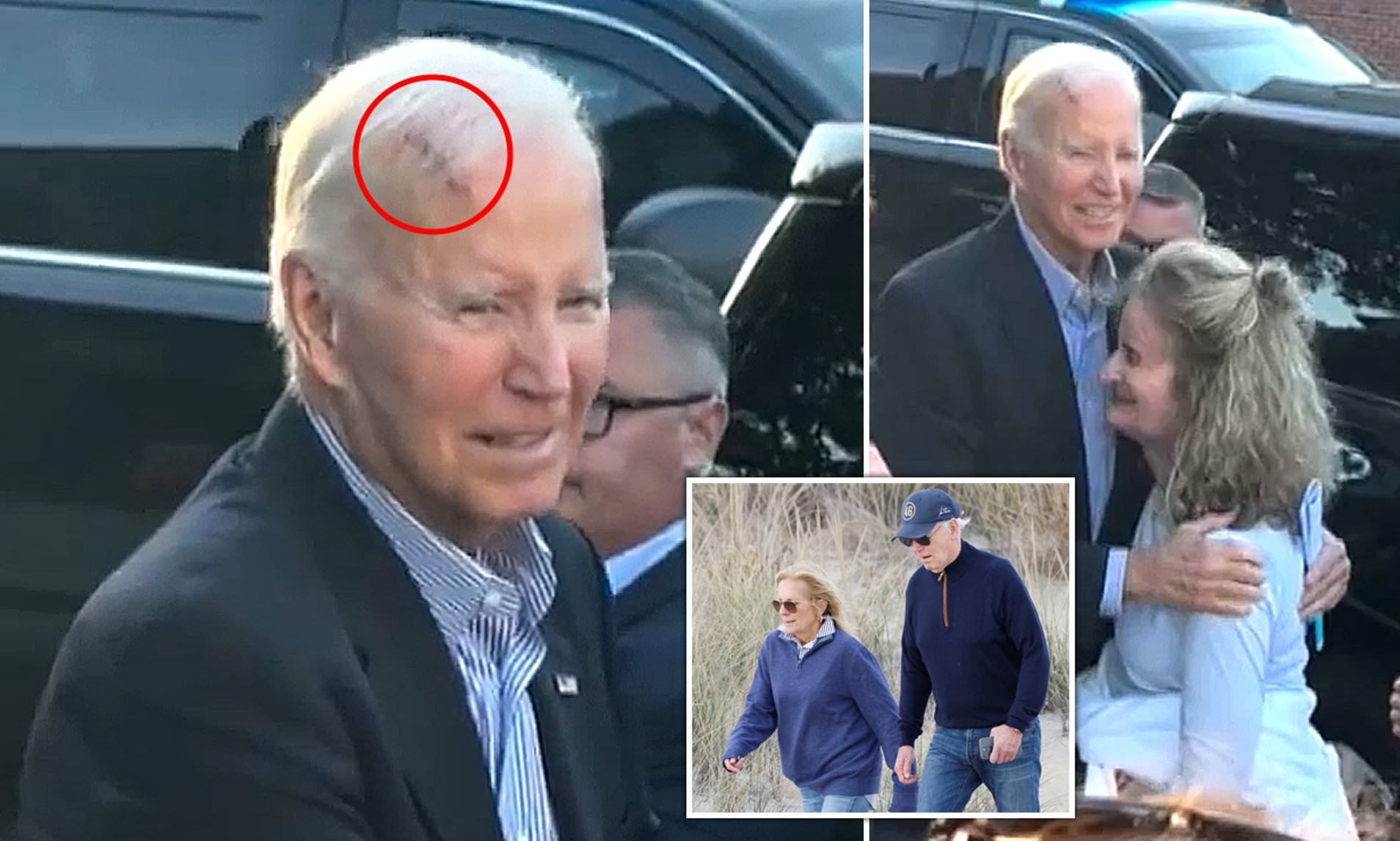 Concerns for frail Joe Biden as he wobbles through meet-and-greet with ...