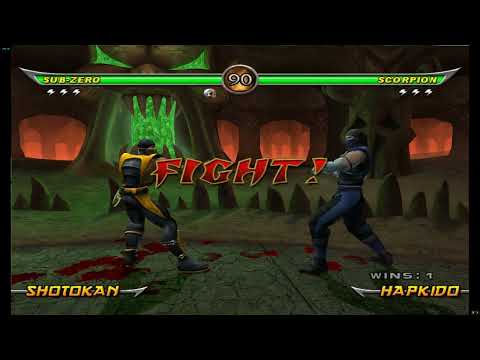 MK Armageddon Match Scorpion VS Sub Zero