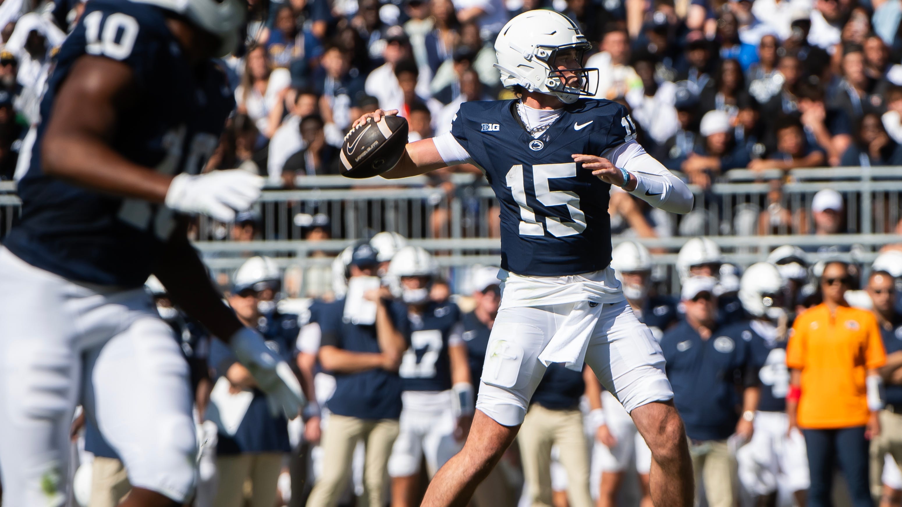 Desmond Howard highlights Drew Allar, Penn State offense in Big Ten ...