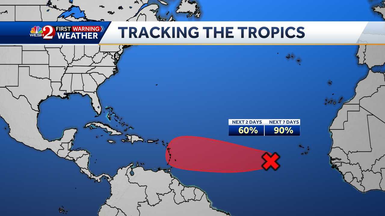 National Hurricane Center tags Invest 91-L in Atlantic Ocean