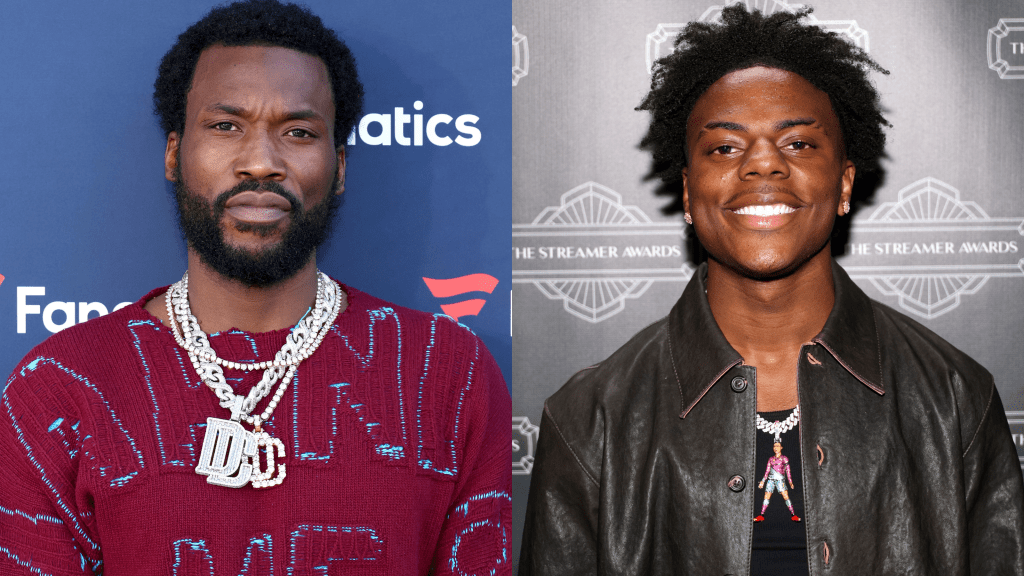 Meek Mill Gifts IShowSpeed With Diamond Chain, Says He's Dreamchasers ...