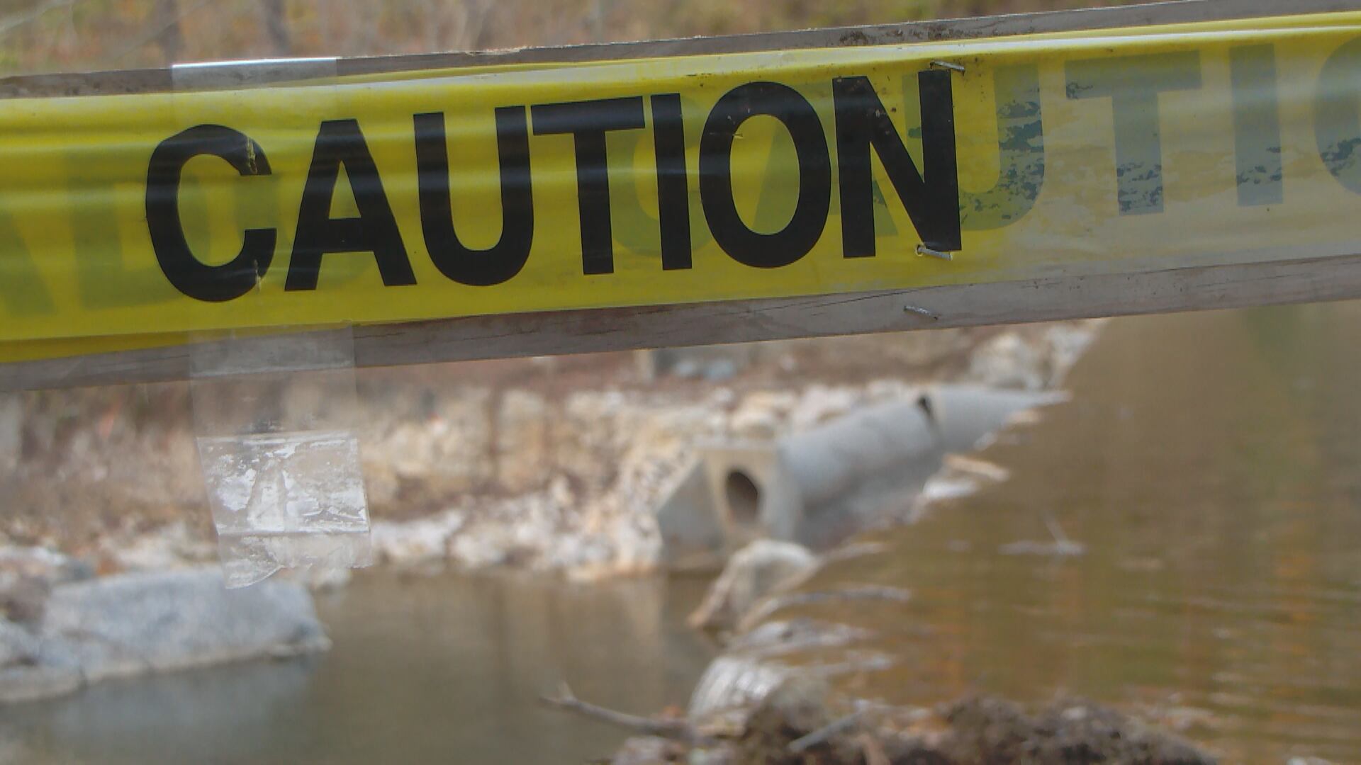 Water line explosion in Trent, officials investigating