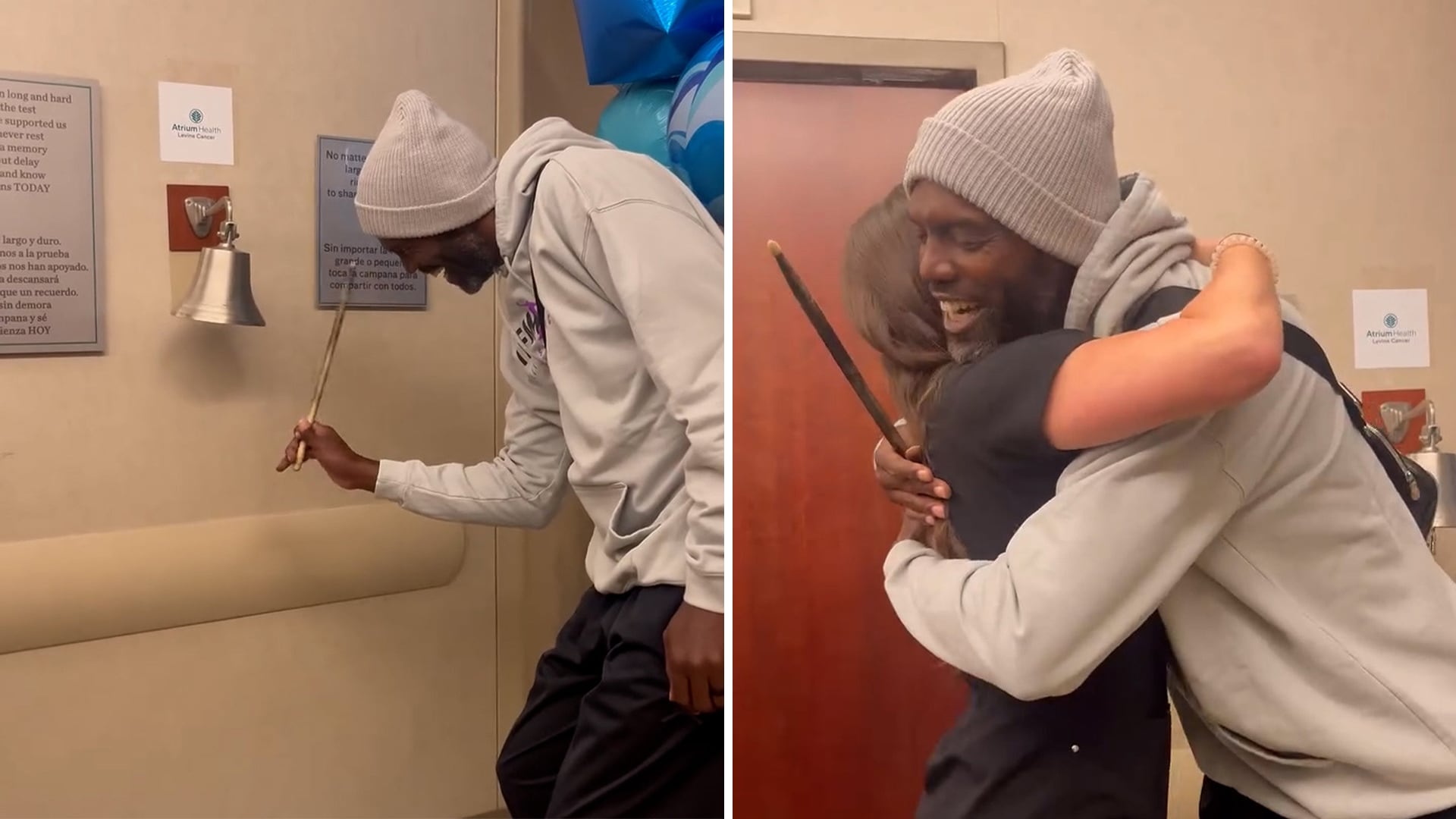 ‘Let’s Moss cancer’: NFL Hall of Famer completes treatment at Atrium ...