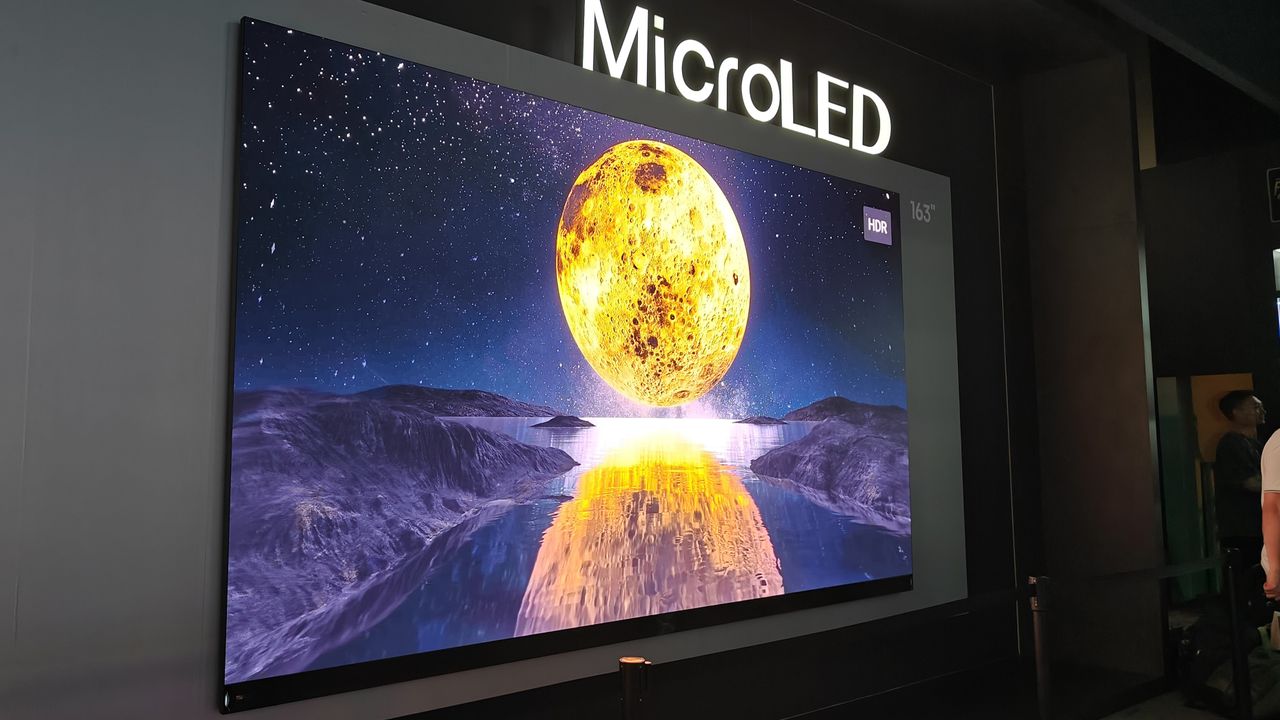I love projectors – but this super advanced 163-inch TV trend I have spotted at IFA has me torn