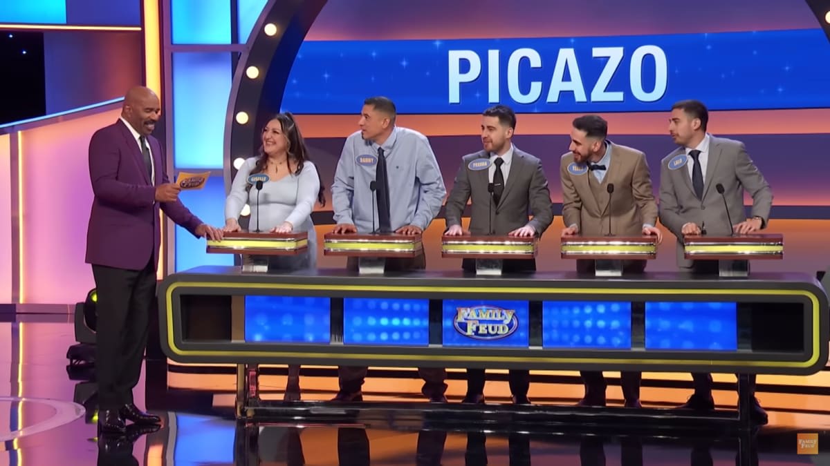 Steve Harvey stunned by ‘Family Feud’ player’s answer on what real men ...