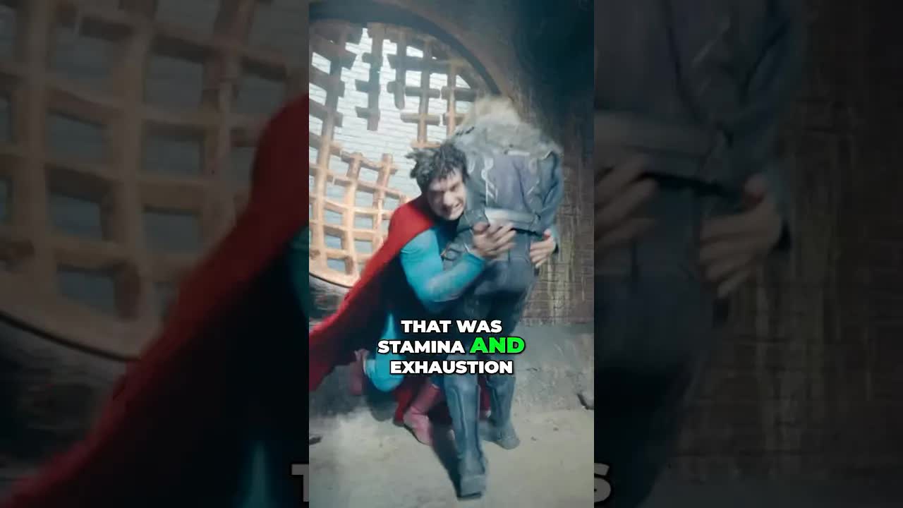 superman vs ultraman fight vfx secrets in new dcu!