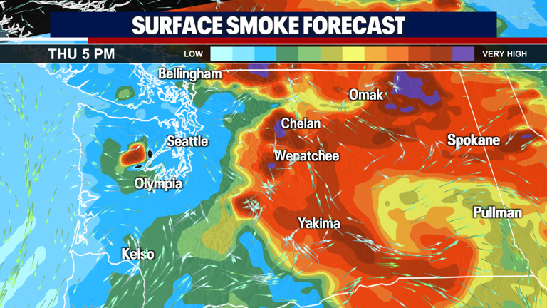 Where are the fires in WA? Here's a map of the wildfires burning across ...