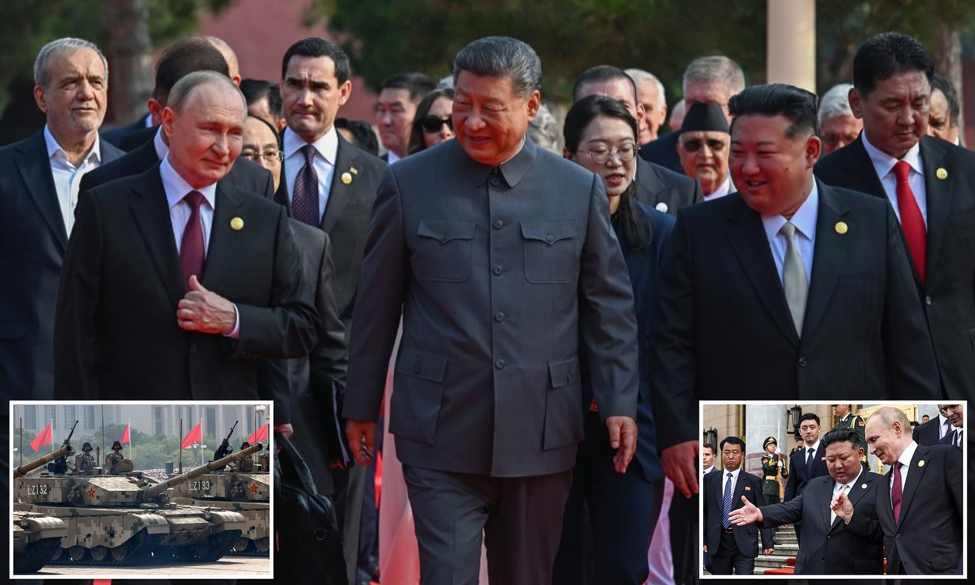 ALMOND: Warning over new 'Axis of Evil' between presidents that poses ...