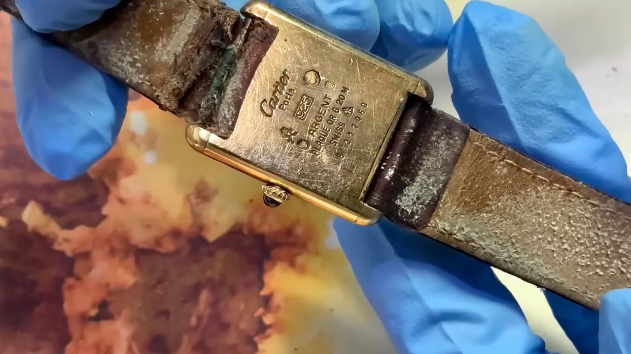 Cartier tank restoration that carries a story of conflict and hope