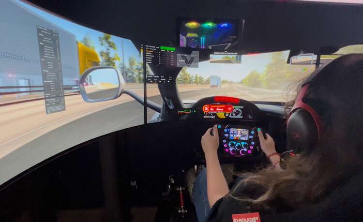 Houston racing simulation lounge lets you race on the city's Loop 610