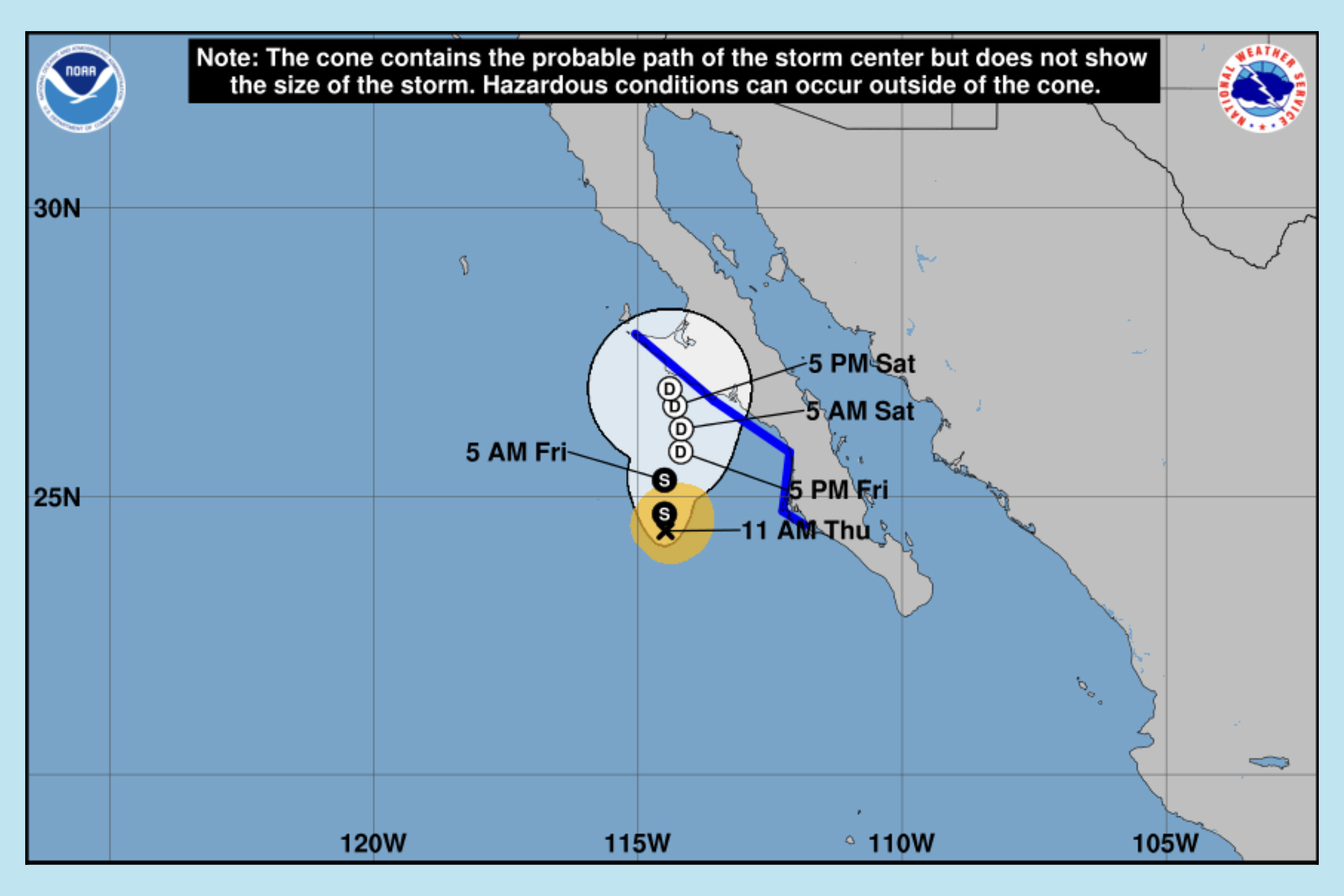 Tropical Storm Lorena could bring heavy rain and possible flooding to U ...