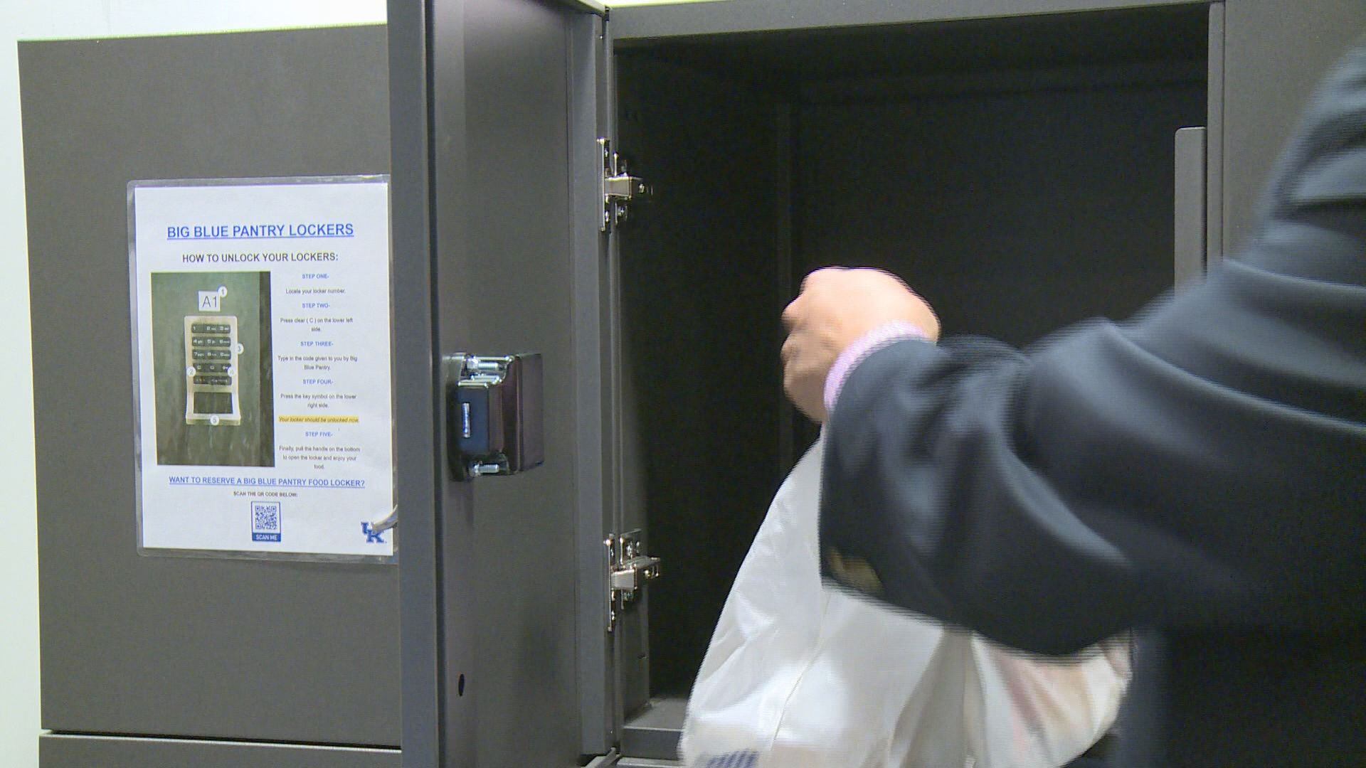 New food lockers support UK students facing hunger