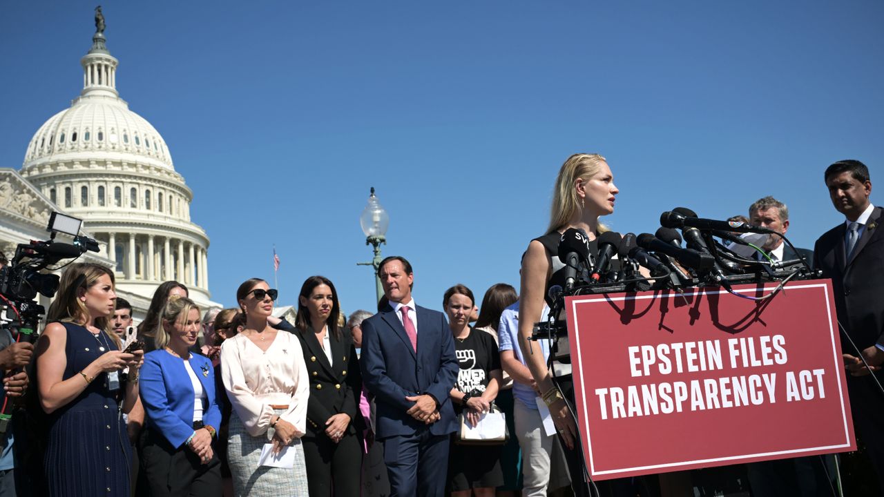 Epstein accusers urge full file release, hint at own list