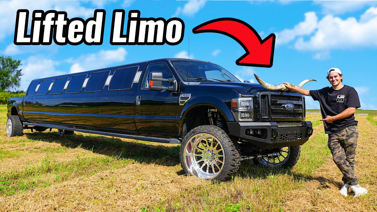 Lifted limo off roading 💥
