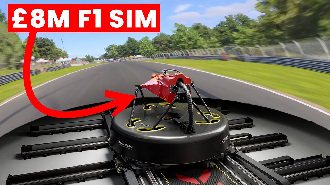 What It’s Like to Drive a Formula 1 Simulator Worth £8m
