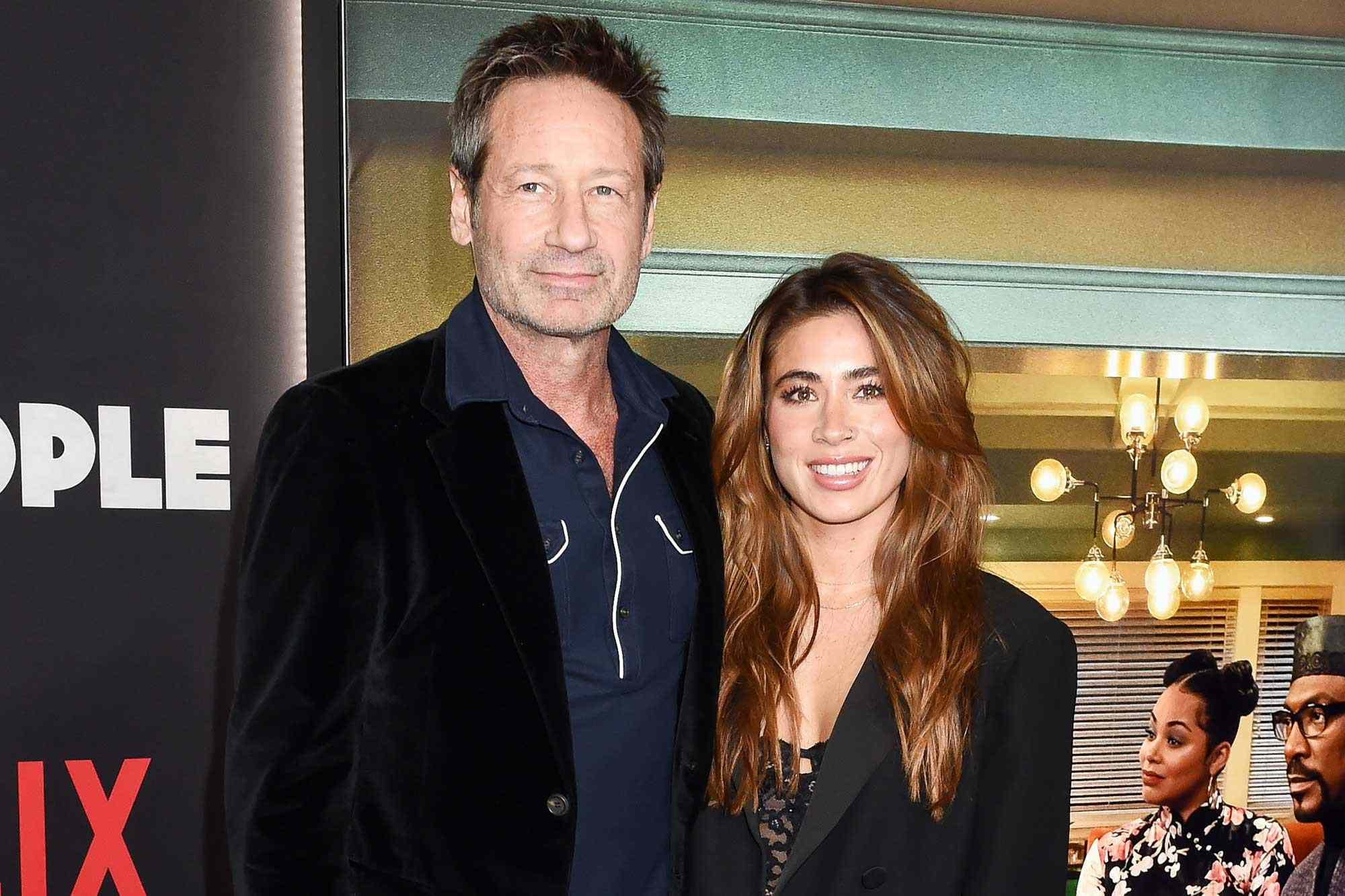 David Duchovny confirms he married partner Monique Pendleberry