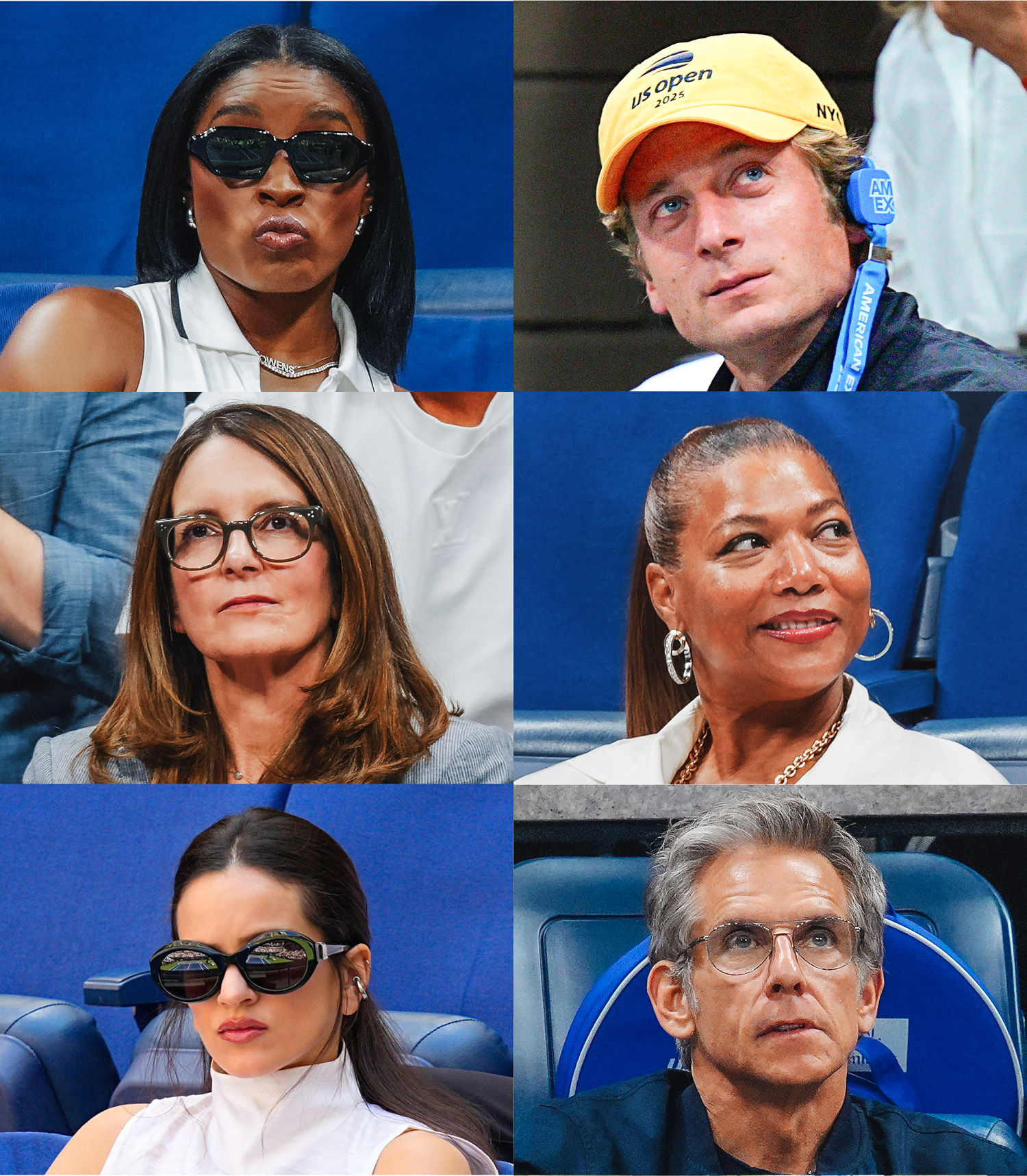 U.S. Open 2025 celebrity sightings: Simone Biles, Ben Stiller, Anna ...