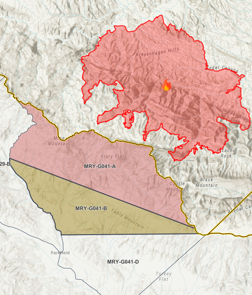 Evacuation orders and warnings issued as 17,600-acre Salt 14-2 Fire ...