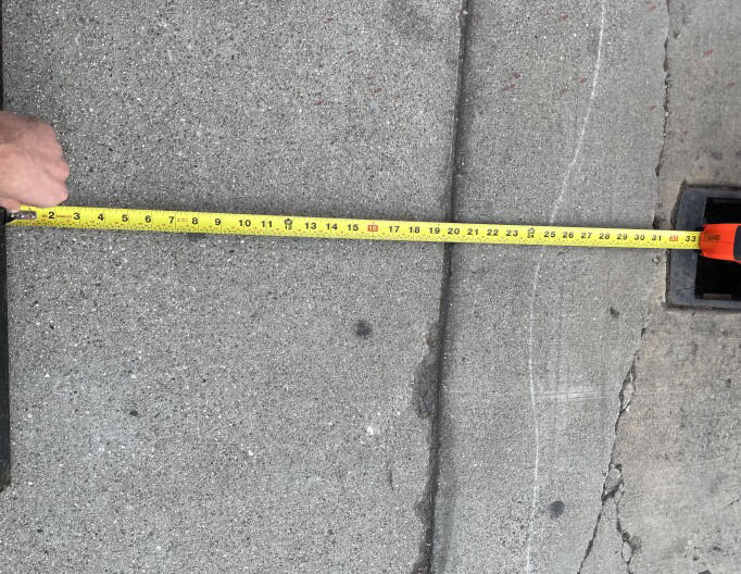 Fencing outside federal buildings in downtown LA creates accessibility ...