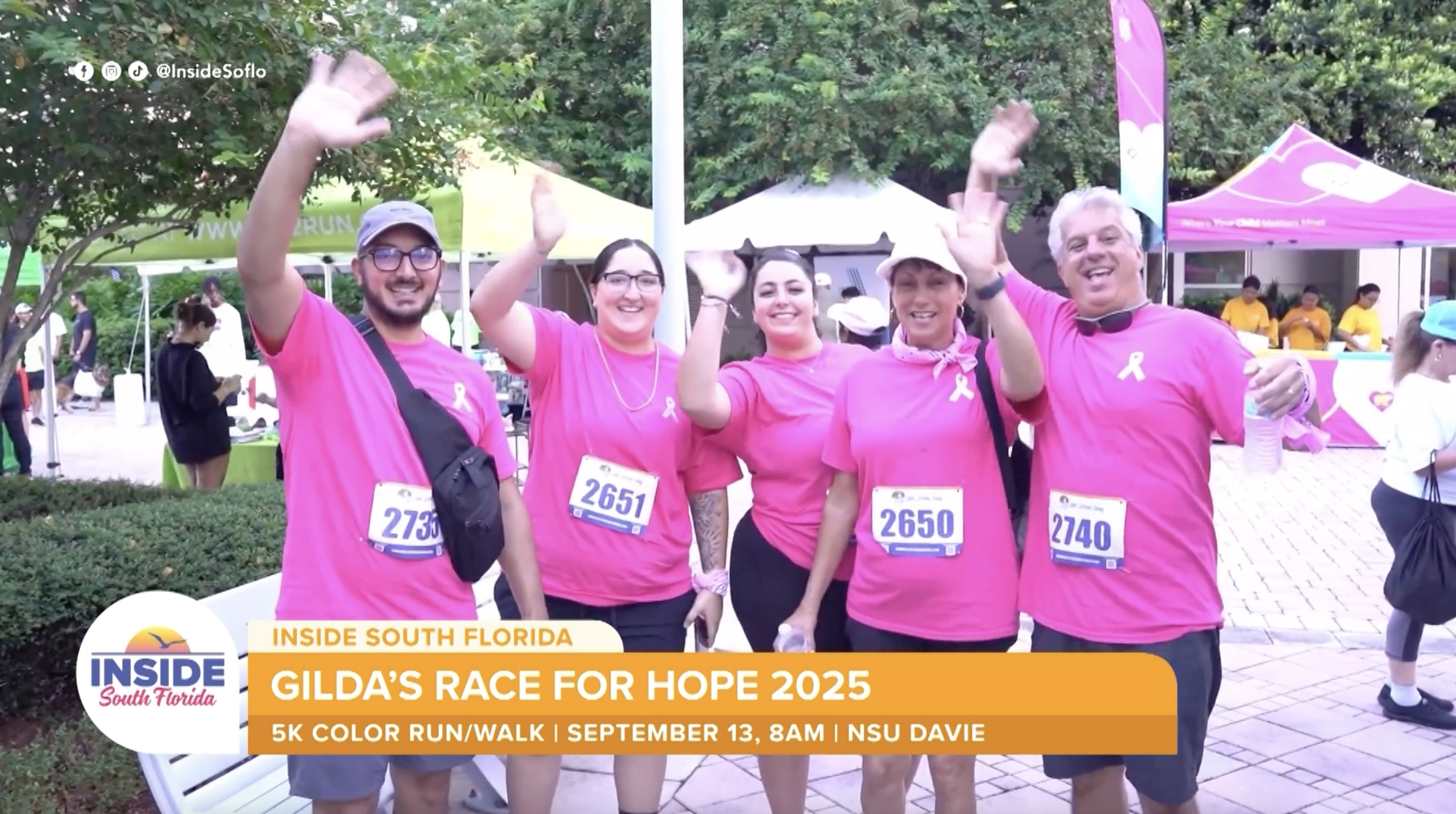 WSFL Joins Gilda’s Club South Florida for Annual 5K Race