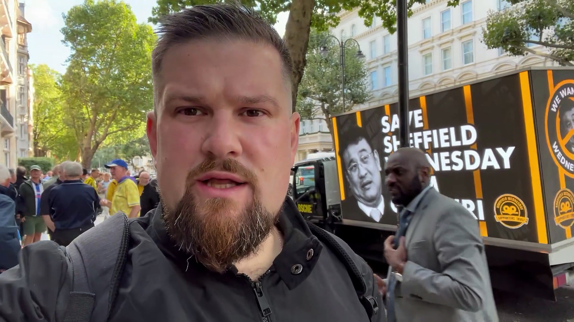 Alex Miller reports from the Sheffield Wednesday fan protest at the ...