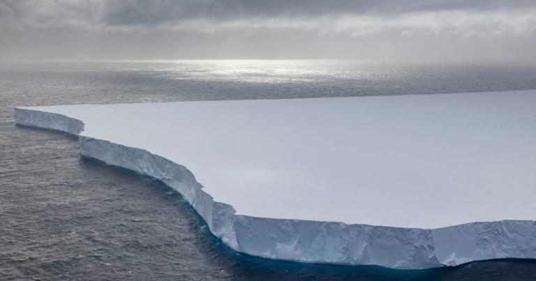World’s largest iceberg, once nearly twice the size of Greater London ...