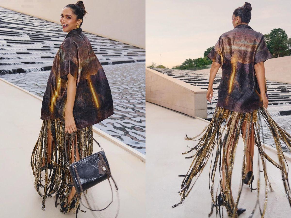 Deepika Padukone’s Louis Vuitton Look Is A Reminder To Bring Metallic Back