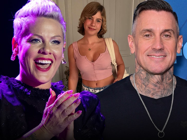 Pink's Daughter Looks All Grown Up on First Day of High School