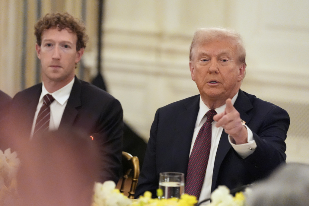 Trump hosts tech titans — but not Musk — at White House