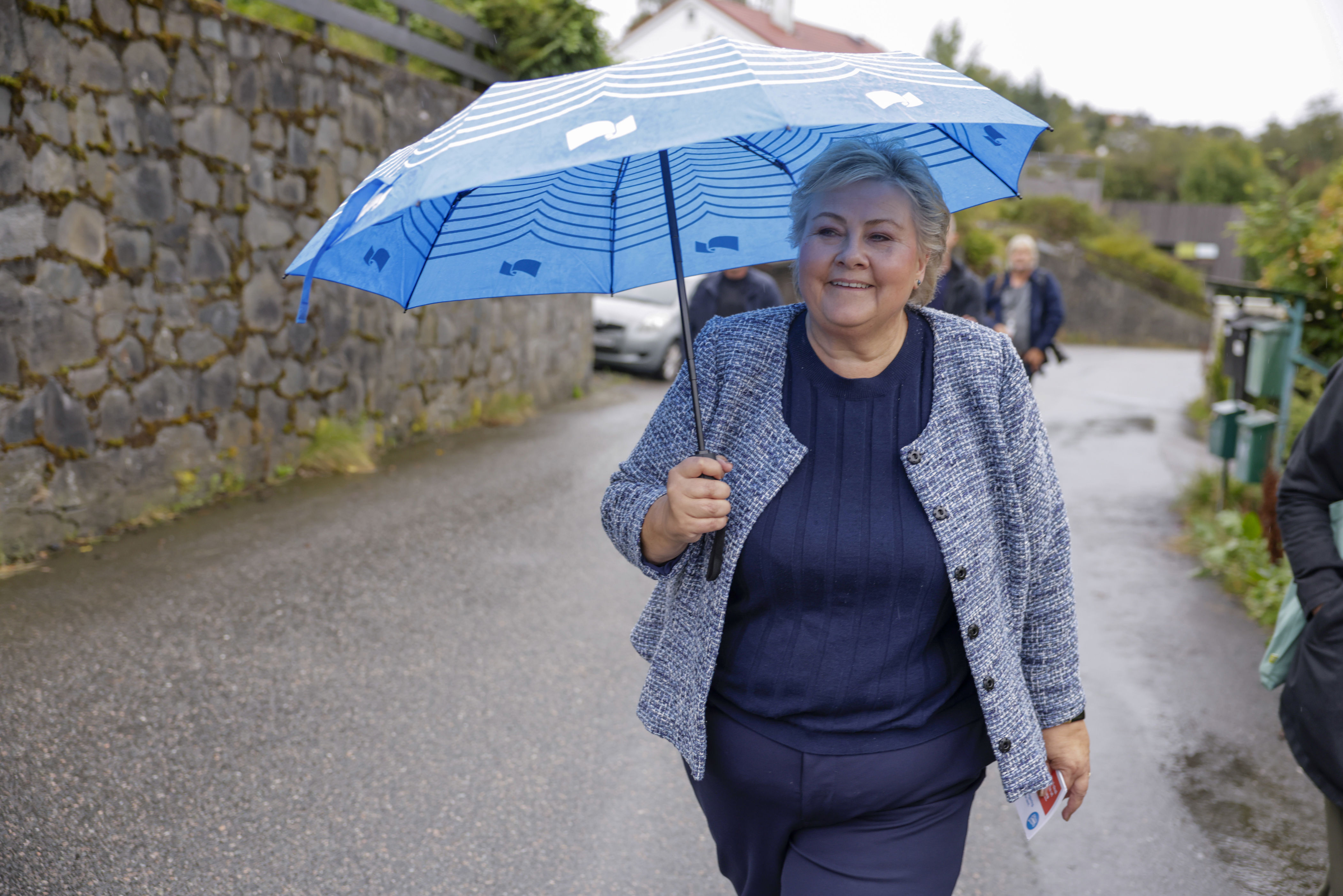 Solberg vil være med og rydde opp hvis Høyre taper valget