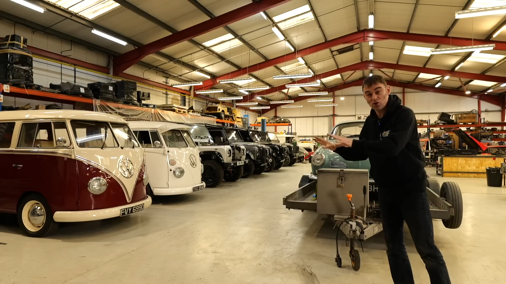 Classic Car EV Conversion Workshop Tour