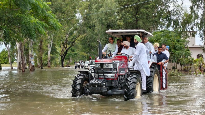‘Water calamity’: Union Agriculture Minister tours Punjab’s ravaged ...