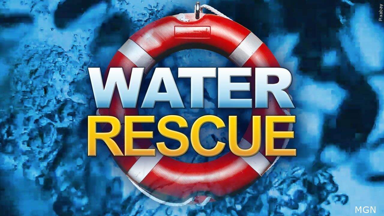 Multiple reports of water rescues underway