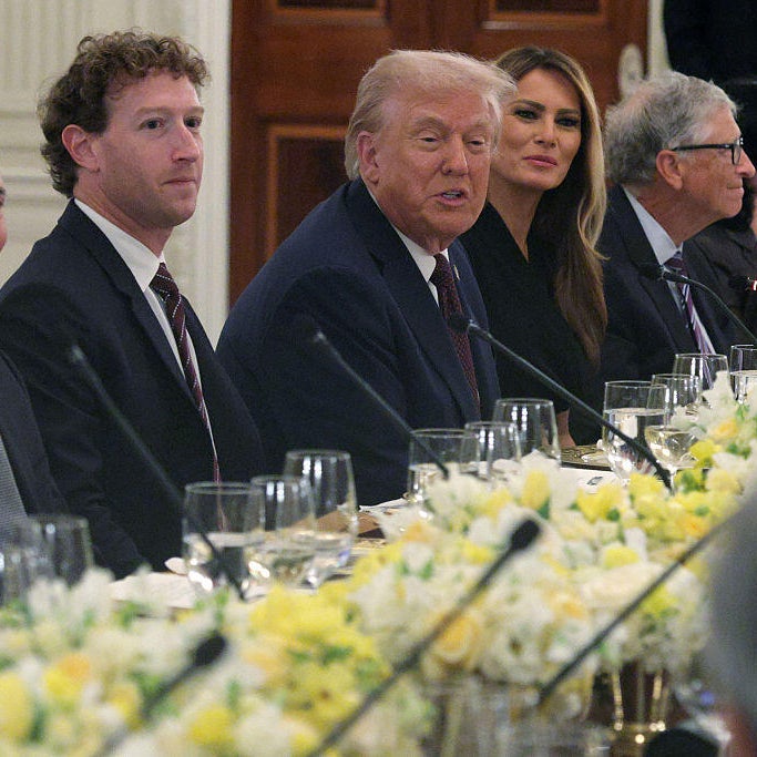 Trump hosts dinner with tech giants at the White House, but without Musk