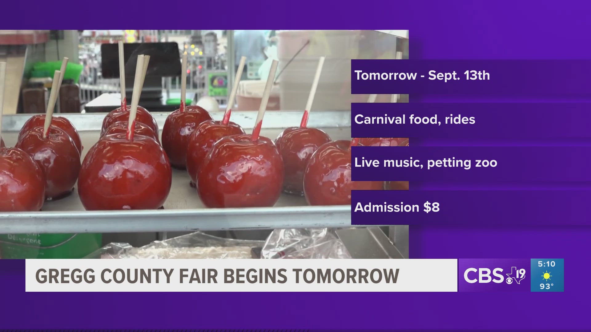Gregg County Fair starts Friday