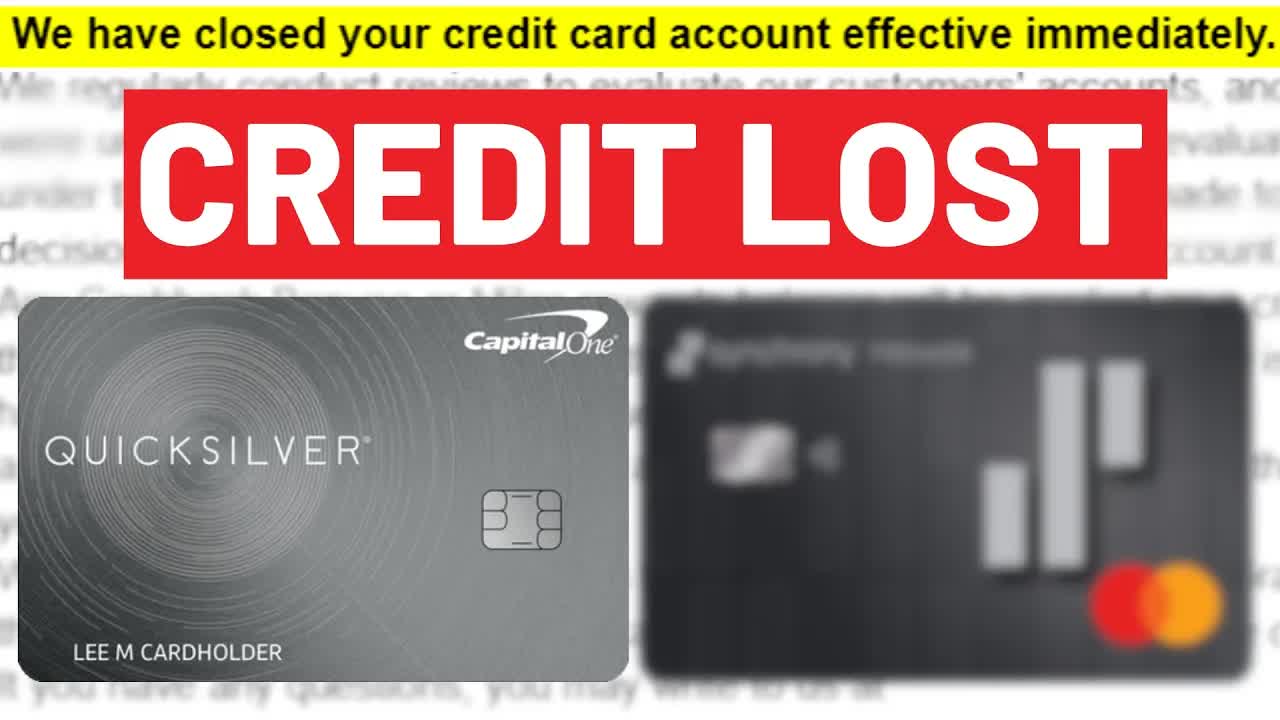 Avoid these 2 banks closing credit card accounts