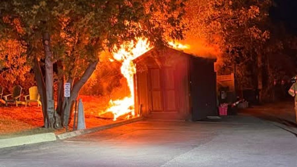 Shed fire in Kennebunkport quickly extinguished by crews