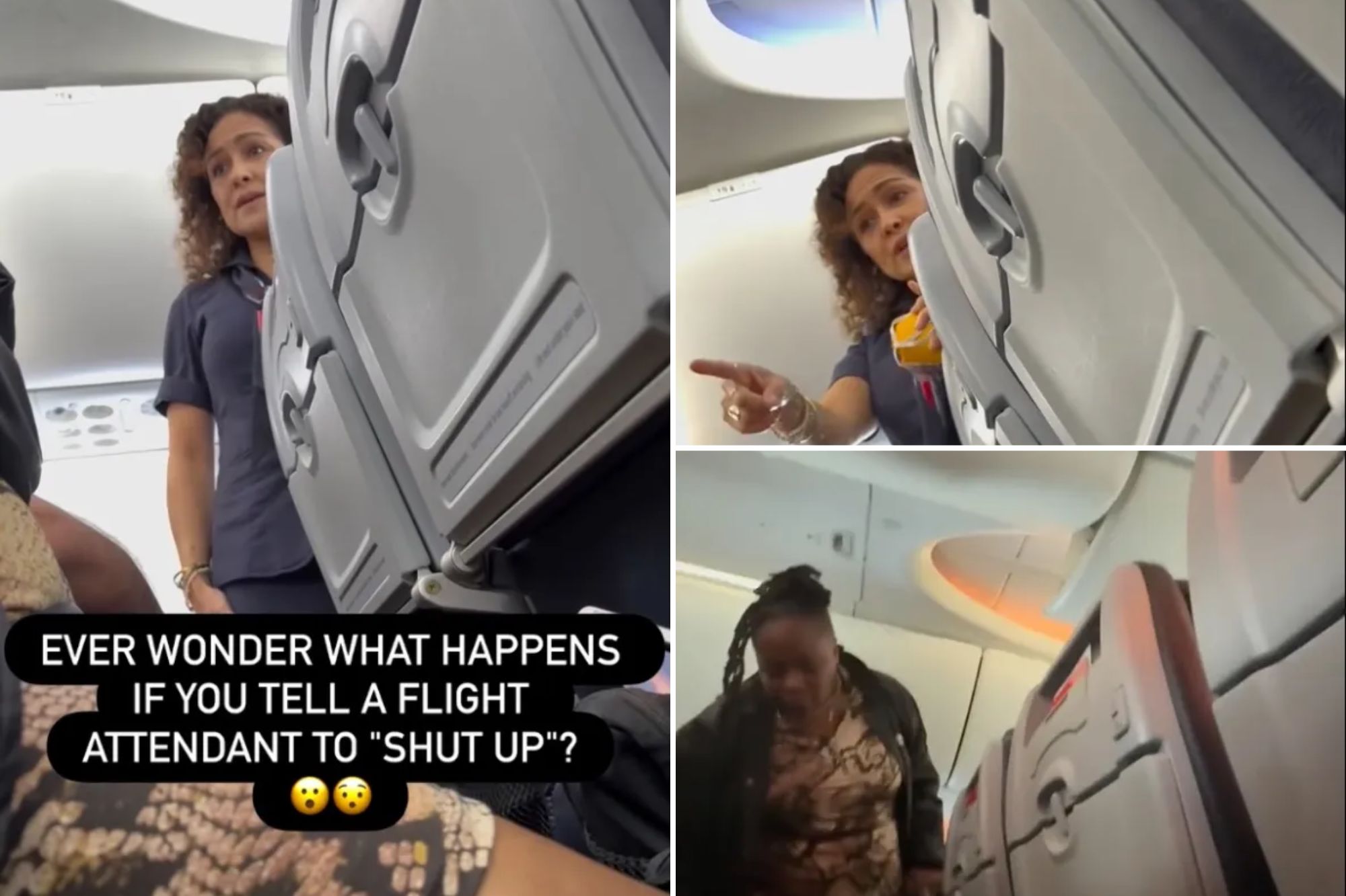 Rude passenger booted off American Airlines airplane after telling flight attendant to ‘shut up ...