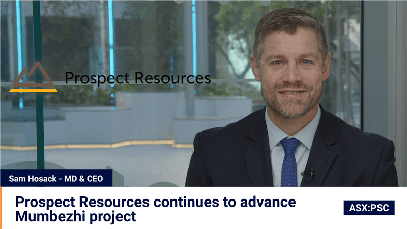 Prospect Resources continues to advance Mumbezhi project
