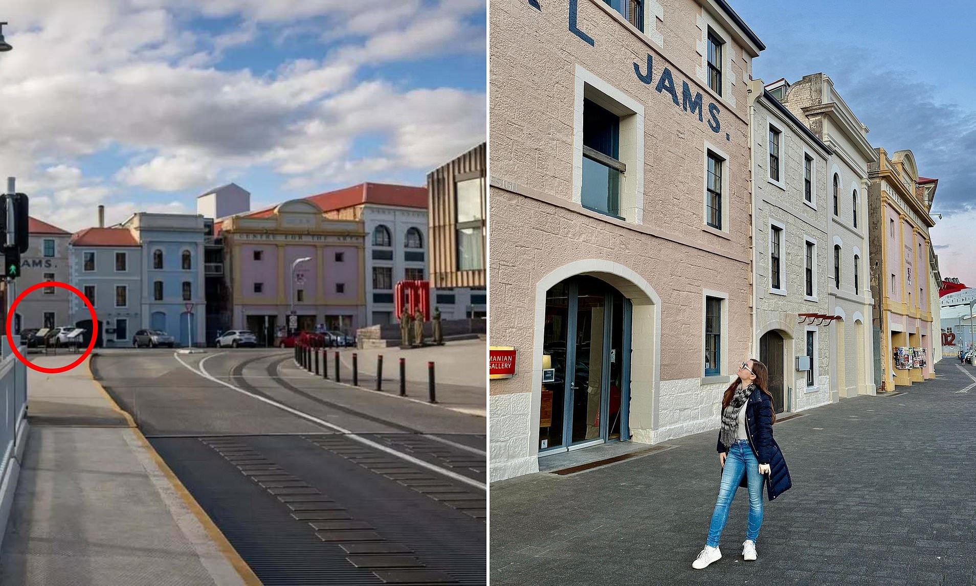 What lies beyond: Hidden behind this old jam factory in Hobart lies a ...