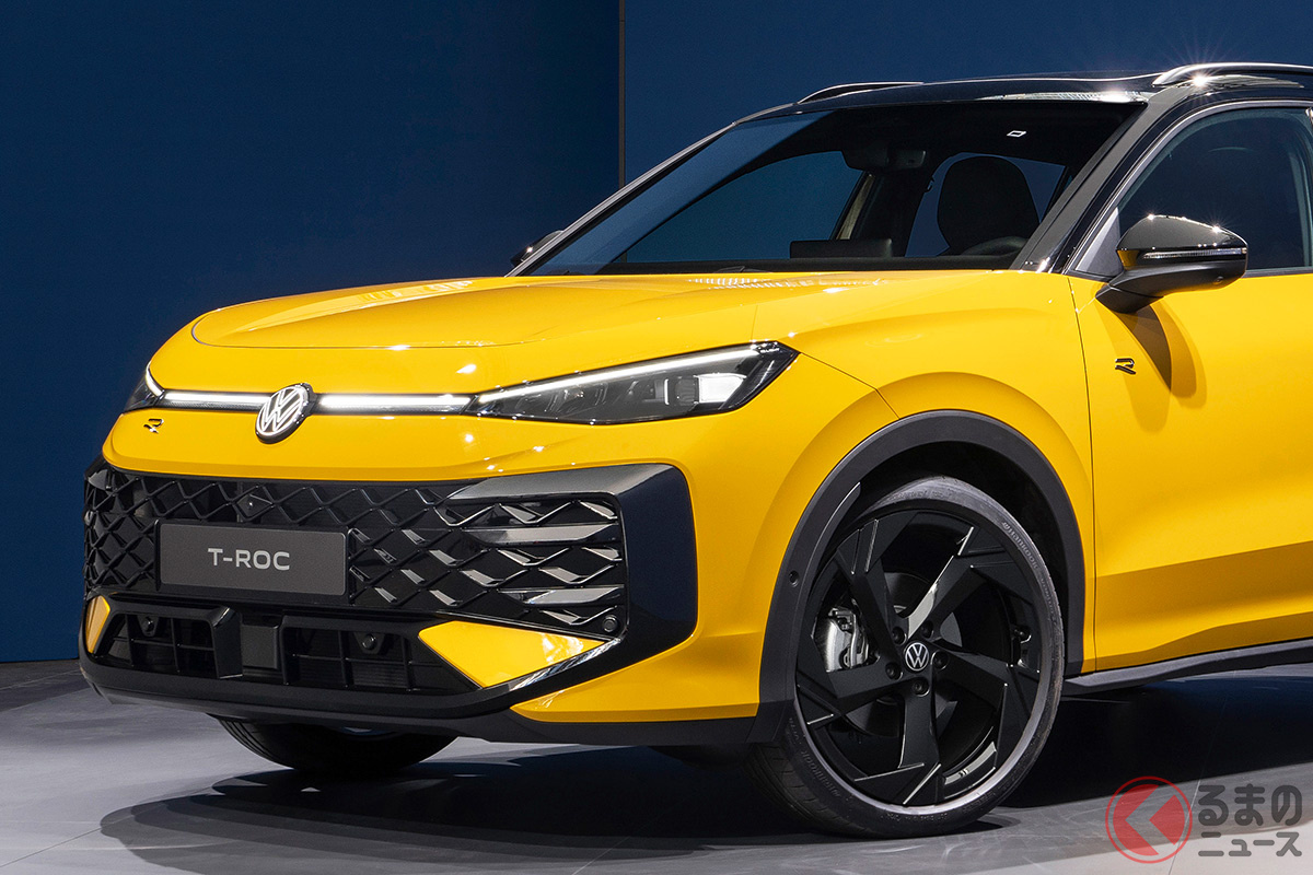 VWが新型「Tロック」世界初公開！ 全長4.3m“スタイリッシュ”ボディがカッコいい！ 第2世代のクーペSUVは何が進化した？ 独国で発表 気になる日本導入時期は