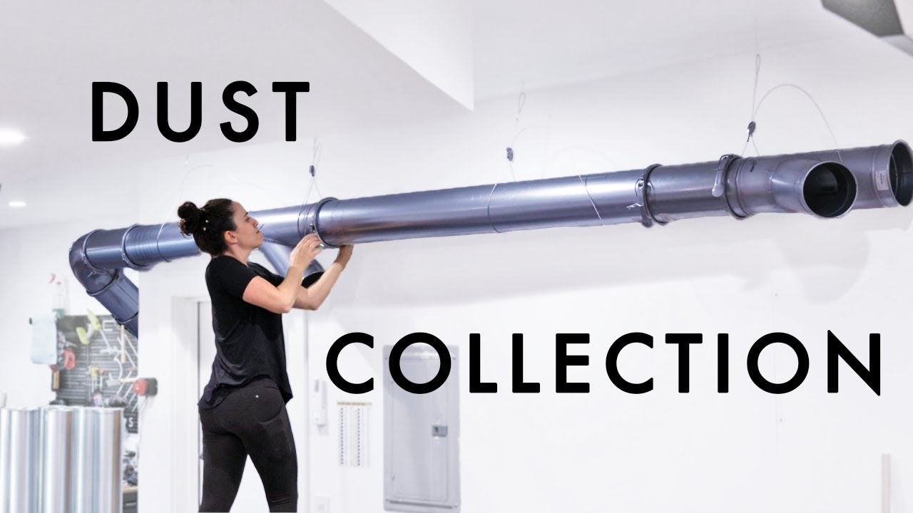 Woodshop dust collection install - Oneida Dust Gorilla Pro