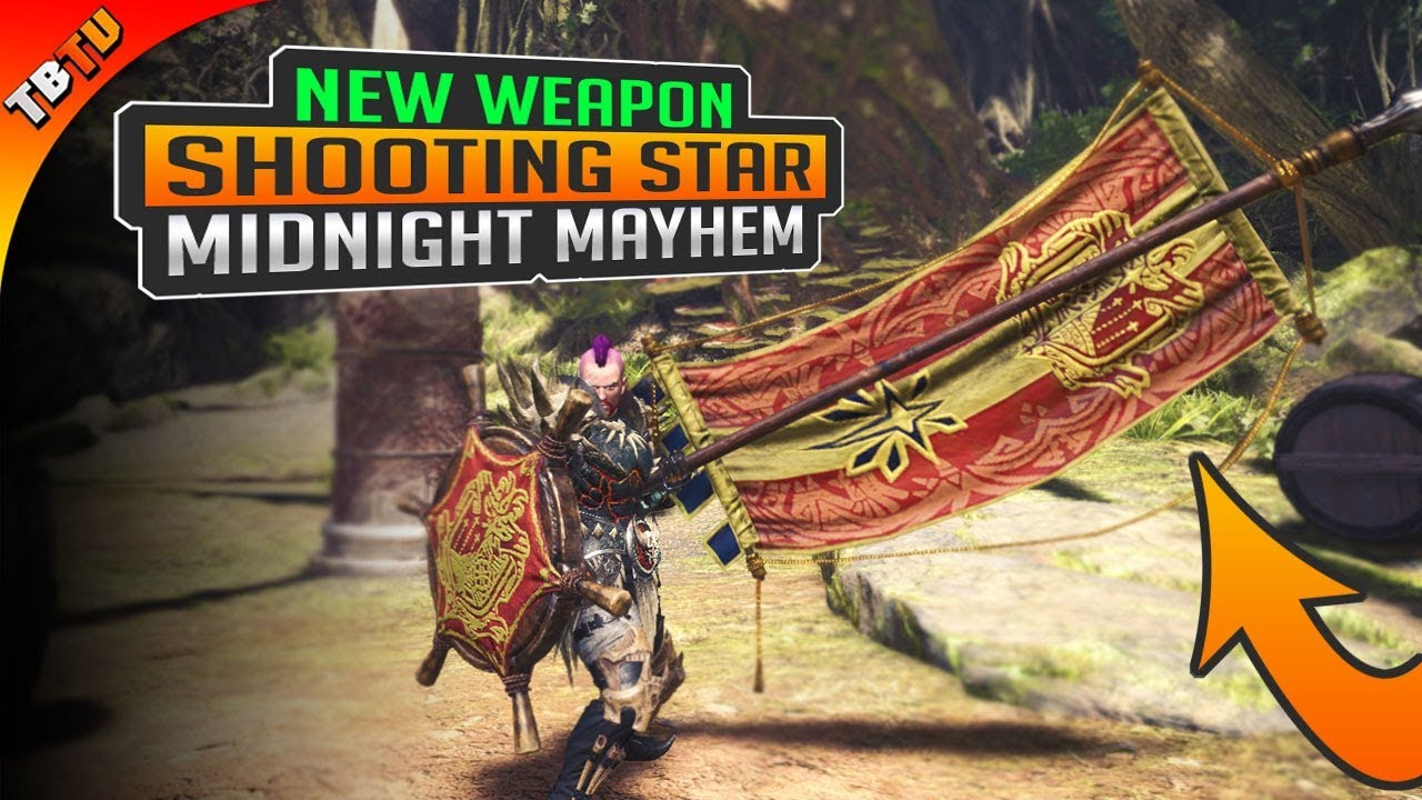 Midnight Mayhem! Shooting Star Lance Gameplay | Monster Hunter World