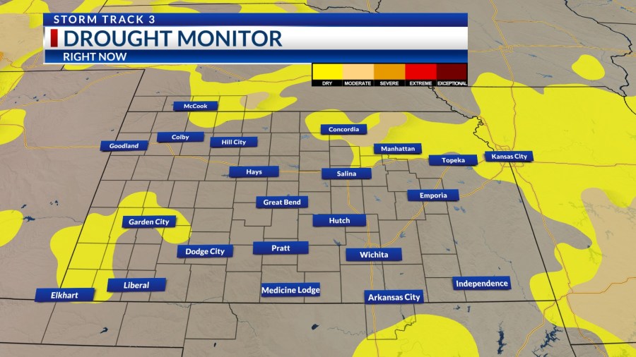 Data shows much of Kansas no longer under drought