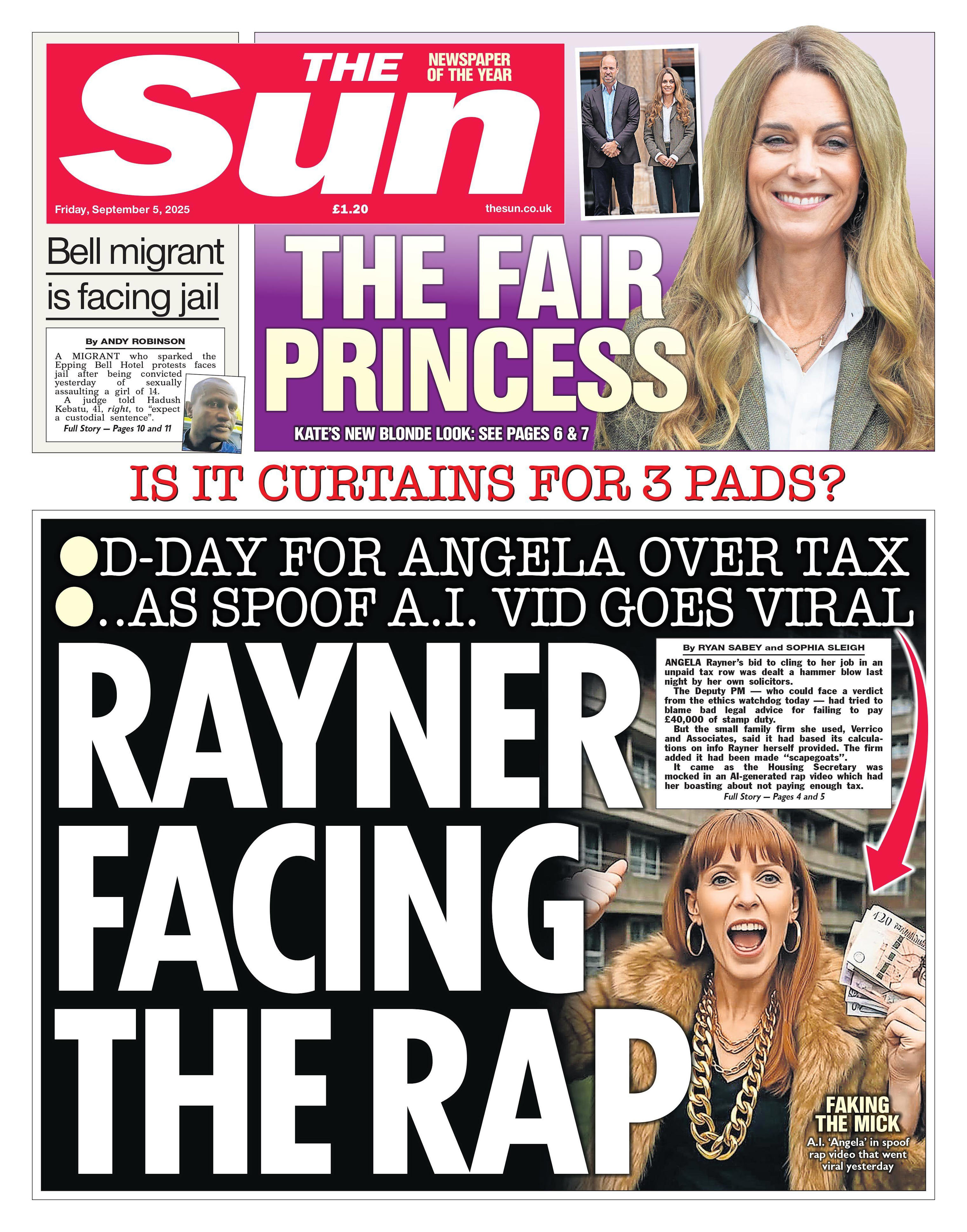 Rayner's 'judgement day' and 'Dorries joins Tories'